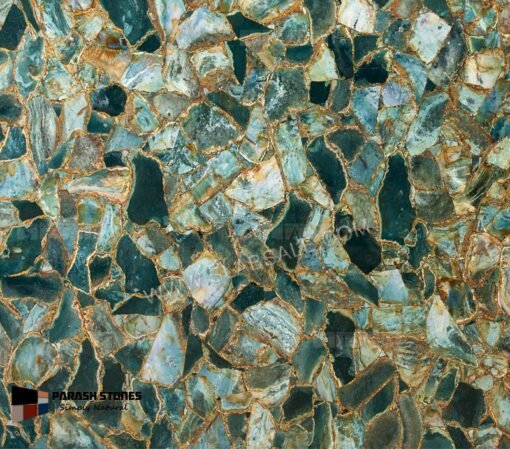 Green Russian serpentine semi precious stone cut to size tile slab sale ...
