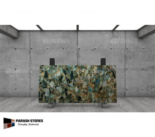 Russian serpentine - standard size large size gemstone slab for sale online